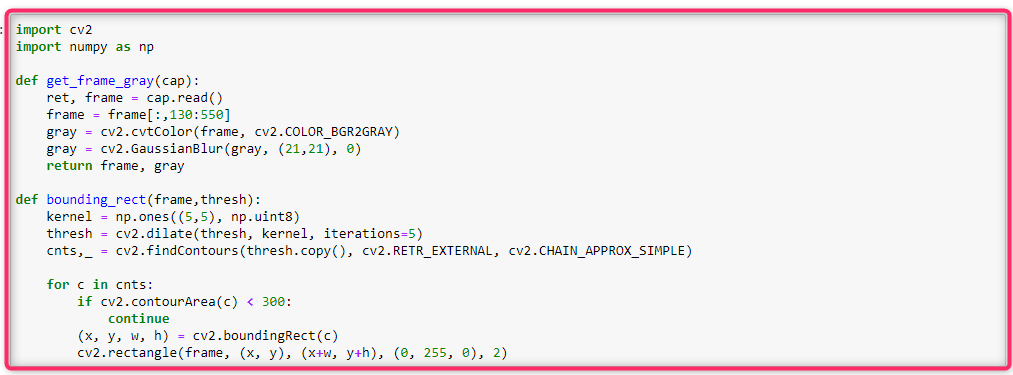 تشخیص حرکت با بینایی کامپیوتر | Motion Detection with OpenCV – هوش ...